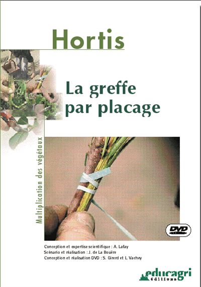 La greffe par placage 1 DVD - Livre CD - Alain Lafay, Joseph De La ...
