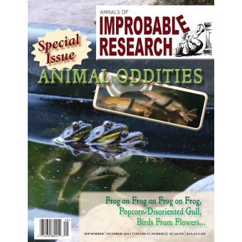 Annals of Improbable Research - Special Animal Oddities Issue - Annals ...