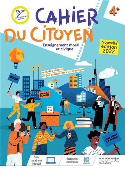 Cahier Du Citoyen Enseignement Moral Et Civique 4e Edition 2022