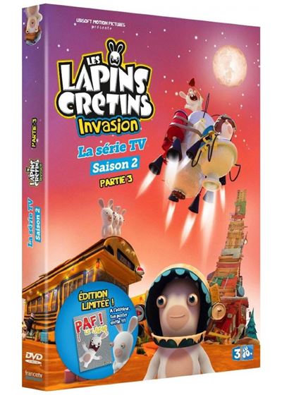 Les Lapins Crétins Invasion Saison 2 Volume 3 Edition limitée DVD - DVD ...