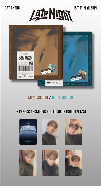 Late Night (Night Version) Édition Limitée Coffret - Jay Chang - CD ...