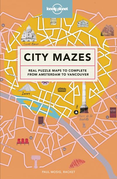City Mazes 1ed -anglais- Real street map puzzles to solve from ...