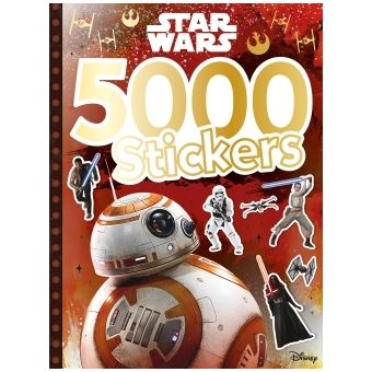 Star Wars - Livre avec 5000 stickers - Star Wars VII - 5000 STICKERS ...