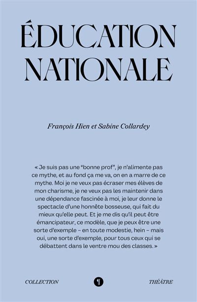 Education nationale - broché - François Hien, Sabine Collardey, Livre ...