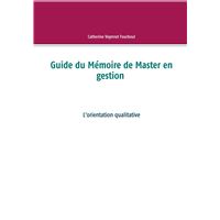 Guide du memoire de master en gestion, Autre neuf ou occasion | fnac
