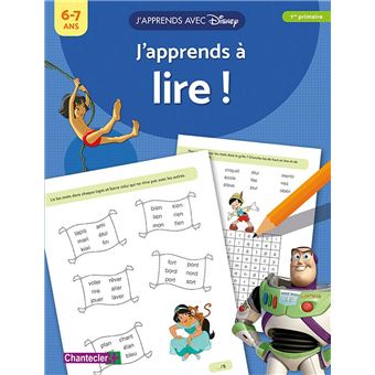 J'apprends avec Disney - J'APPRENDS AVEC DISNEY - J'APPRENDS A LIRE (6 ...