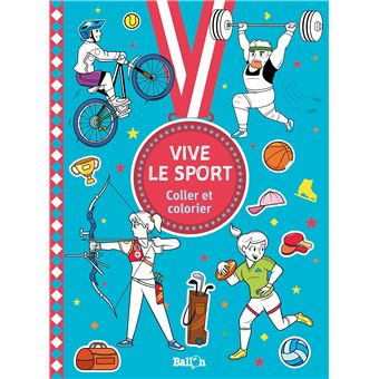 Sport : coller-colorier - broché - Collectif - Achat Livre | fnac