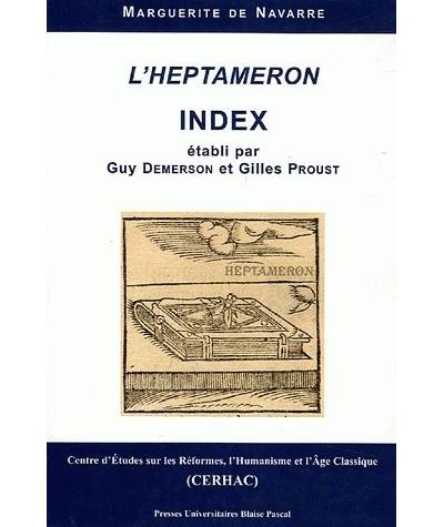 Index de l'Heptameron de Marguerite de Navarre - broché - Guy Demerson ...
