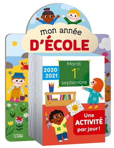 Mon année d'école 2020-2021 - broché - Aurélie Desfour, Corinne Lemerle ...