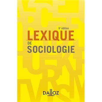 lexique des sciences sociales madeleine grawitz pdf