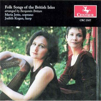 Folk Songs Of The British - Benjamin Britten - Maria Jette - CD album ...
