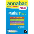 Annales Annabac 2020 Maths Tle ES, L Sujets et corrigés du bac ...