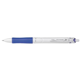 Stylo bille Pilot Acroball Pure white BeGreen pointe moyenne Bleu ...
