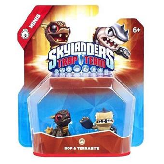Figurines Skylanders Trap Team Bop + Terrabite - Figurine de collection ...