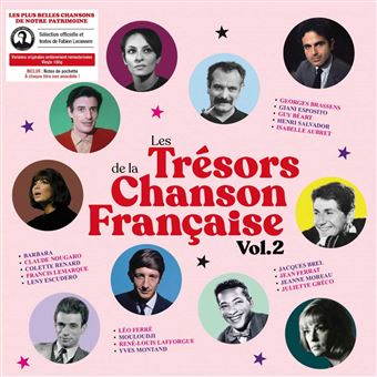Les Trésors de la chanson française Volume 2 : Vinyle album en ...