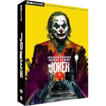 Joker Joker Édition Ultra Collector Steelbook Blu-ray 4K Ultra HD - Blu-ray 4K - Todd Phillips ...