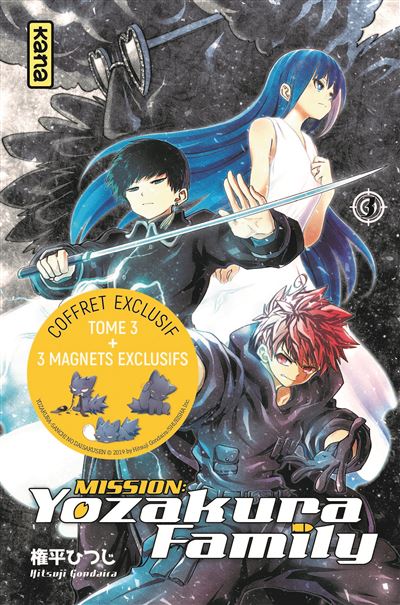 Mission: Yozakura Family - Tome 3 - Coffret collector Mission : Yozakura Family T3+magnet ...