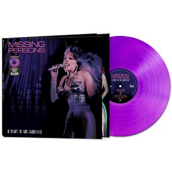 A Night In San Francisco Édition Limitée Vinyle Violet - Missing ...