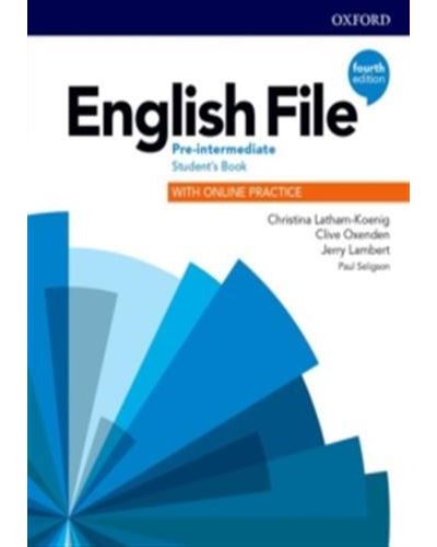 ENGLISH FILE PRE-INTERMEDIATE A2-B1 - STUDENT BOOK - broché - Christina ...