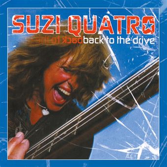 Back To The Drive Vinyle Bleu et Blanc Transparent - Suzi Quatro ...