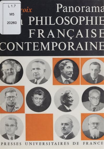 Panorama de la philosophie française contemporaine - ebook (ePub ...