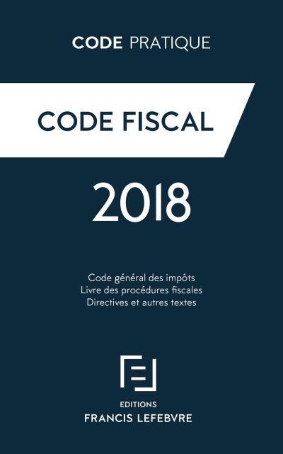 Code fiscal 2018 - broché - Collectif - Achat Livre | fnac