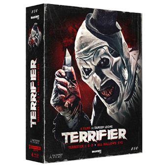Coffret Terrifier La Trilogie Édition Collector Limitée Steelbook Blu ...