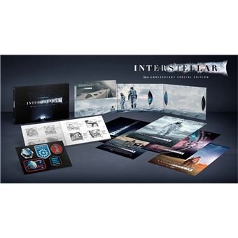 Interstellar 10th Anniversary Limited Edition Blu-ray 4K Ultra HD - Christopher Nolan - Blu-ray ...
