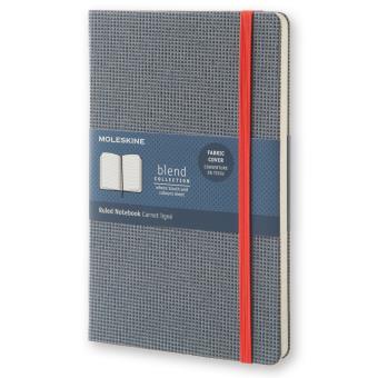 Carnet blend bleu grand format ligne - Carnets et journaux intimes ...