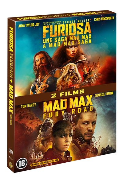 Mad Max Furiosa : Une Saga Mad Max / Mad Max : Fury Road DVD - DVD Zone 2 - George Miller - Anya ...