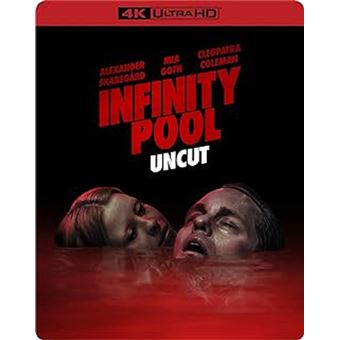 Infinity Pool Uncut Steelbook Blu-ray 4K Ultra HD - Blu-ray 4K - Brandon Cronenberg - Alexander ...