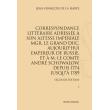 Correspondance littéraire adressée à son altesse impériale Monseigneur ...