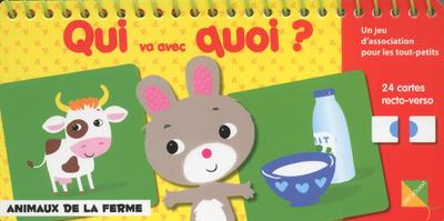 Animaux de la ferme - Un jeu d'association pour les tout-petits - 24 ...