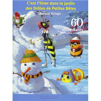 Les Drôles De Petites Bêtes - 60 autocollants pour illustrer 3 ...