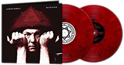 Black Magic Vinyle Rouge Marbré - Aleister Crowley - Vinyle album ...
