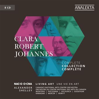 Clara, Robert, Johannes : Living Art Complete Collection - Johannes ...