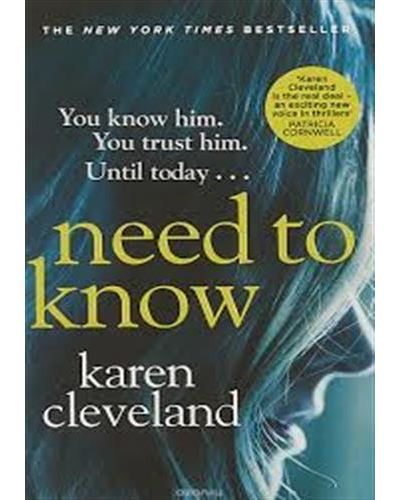 NEED TO KNOW - Karen Cleveland - Achat Livre | fnac