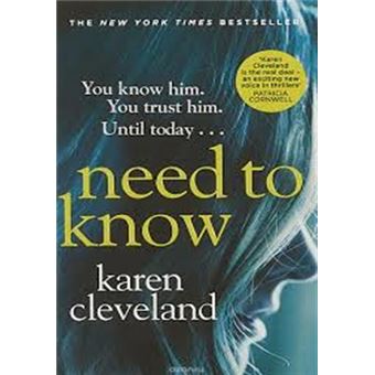 NEED TO KNOW - Karen Cleveland - Achat Livre | fnac