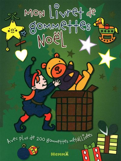 Mon livret de gommettes noel - broché - Marie-Anne Didierjean, Delphine ...