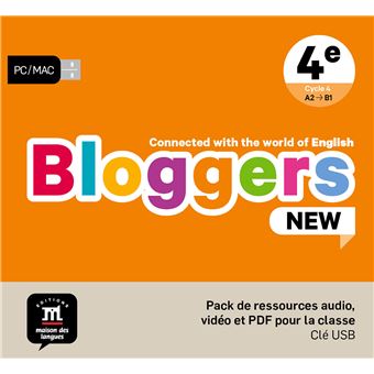 Bloggers - Connected with the world of English - Bloggers NEW 4e - pack ...