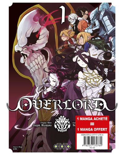 Overlord - Pack 2 Volumes - 1 tome offert - Pack Overlord (1 = 2 ...