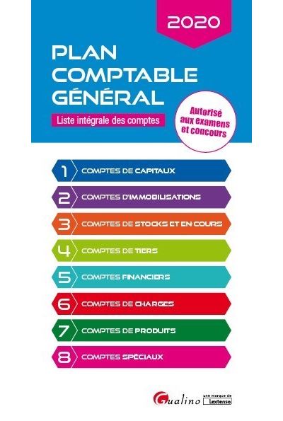 Plan comptable général Liste intégrale des comptes - Autorisé aux ...