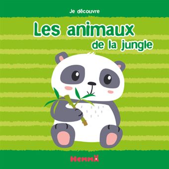 Je découvre Les animaux de la jungle - cartonné - Collectif - Achat ...