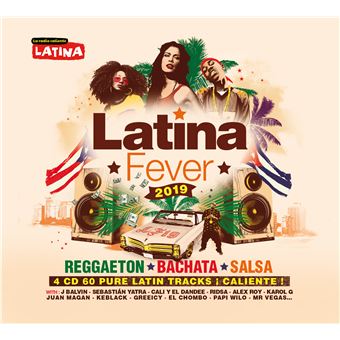 Latina Fever 2019 Coffret - J. Balvin - Sebastian Yatra - CD album ...