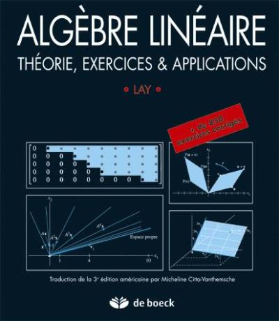 Algèbre linéaire Applications et exercices - broché - David C. Lay ...