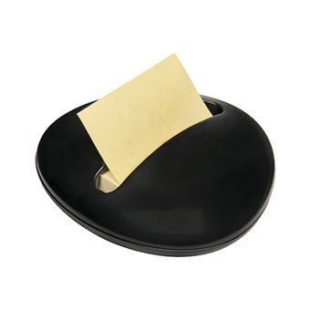 Boîte à Z-Notes Post-It avec dévidoir Forme de Galet Noir - Cahier ...