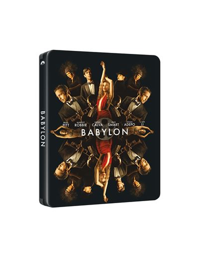 Babylon Édition Limitée Steelbook Blu-ray 4K Ultra HD - Blu-ray 4K - Damien Chazelle - Brad Pitt ...