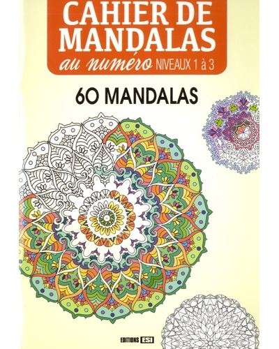 Cahier de mandala au numero - niveaux 1 a 3 Niveaux 1 à 3 Tome 0 - broché - ANASTASIIA BROZINSKA ...