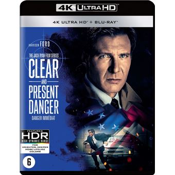 CLEAR & PRESENT DANGER-BIL-BLURAY 4K - Phillip Noyce - Blu-ray 4K ...