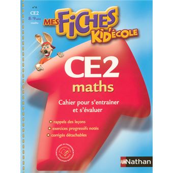 Kid ecole cahier maths ce2 - broché - Collectif - Achat Livre | fnac